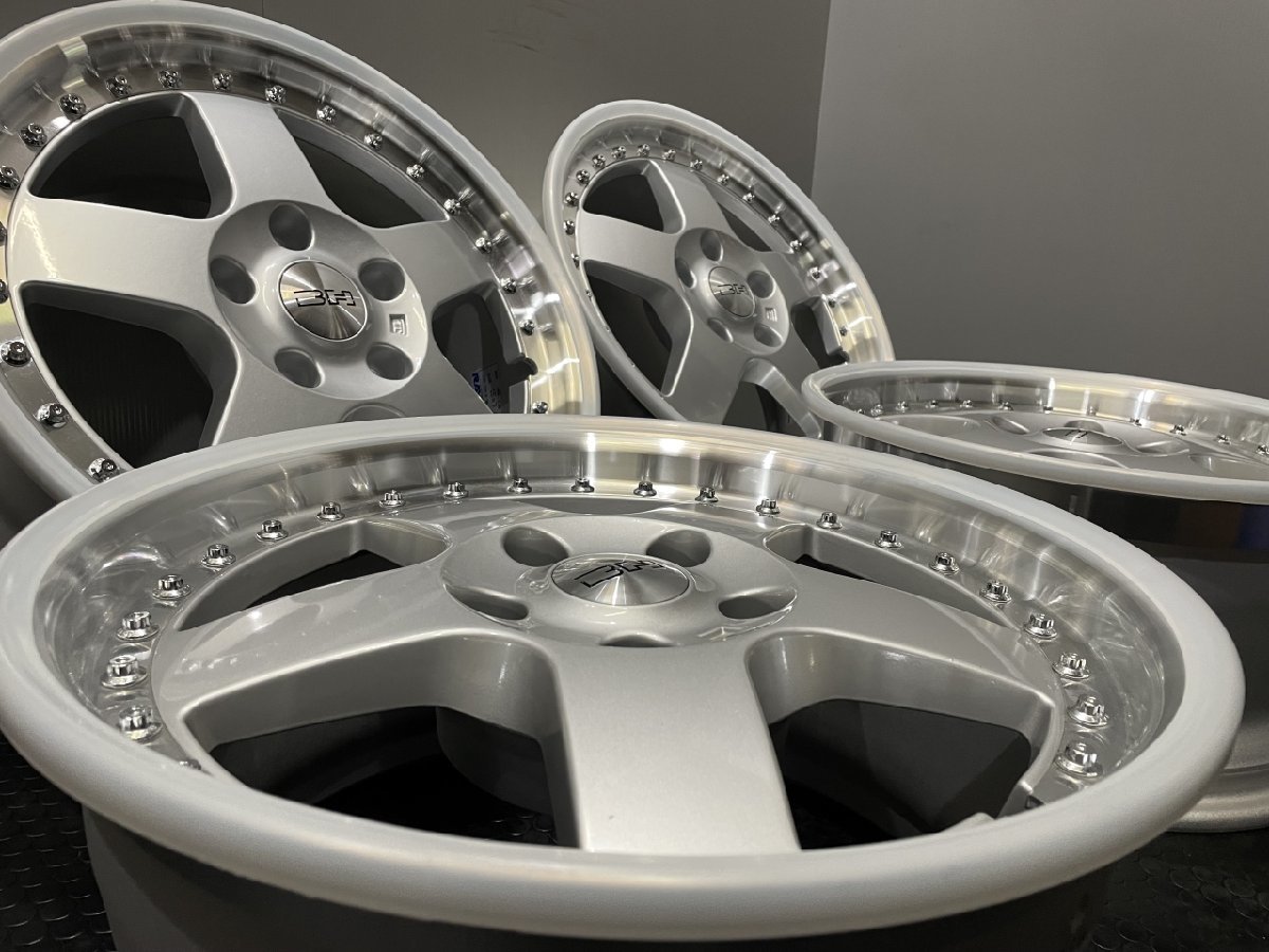 RAYS BH type R2 レイズ 社外ホイール 16インチ 4本 7J/8J5HPCD114.3+35/+25 ハブリング 鉄バルブ付属 ...