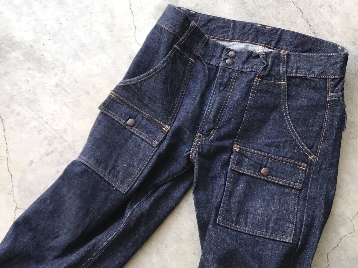 FULL COUNT Lot.1246 インディゴ染め セルビッチデニム ブッシュパンツ W33 L34 フルカウント FULLCOUNT メンズ ジーンズ(ジーンズ)｜売買されたオークション ...