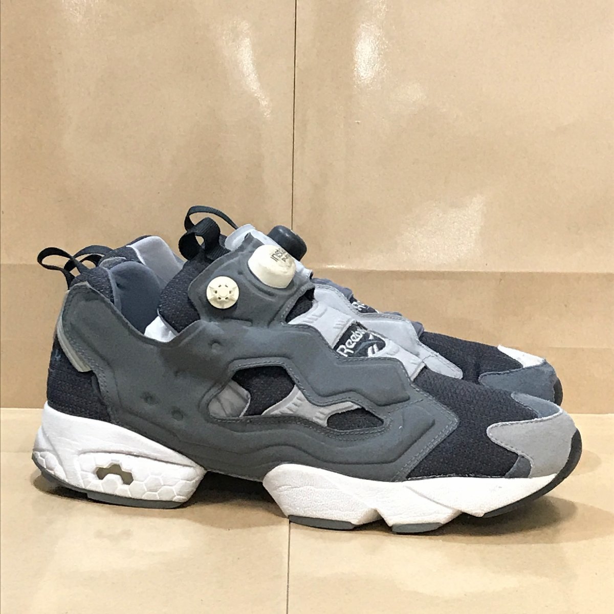 28.5cm Reebok INSTAPUMP FURY OG BEAMS M45154 インスタ ポンプ フューリー ビームス別注 ブラック グレー メンズ スニーカー FQ H91958 ...