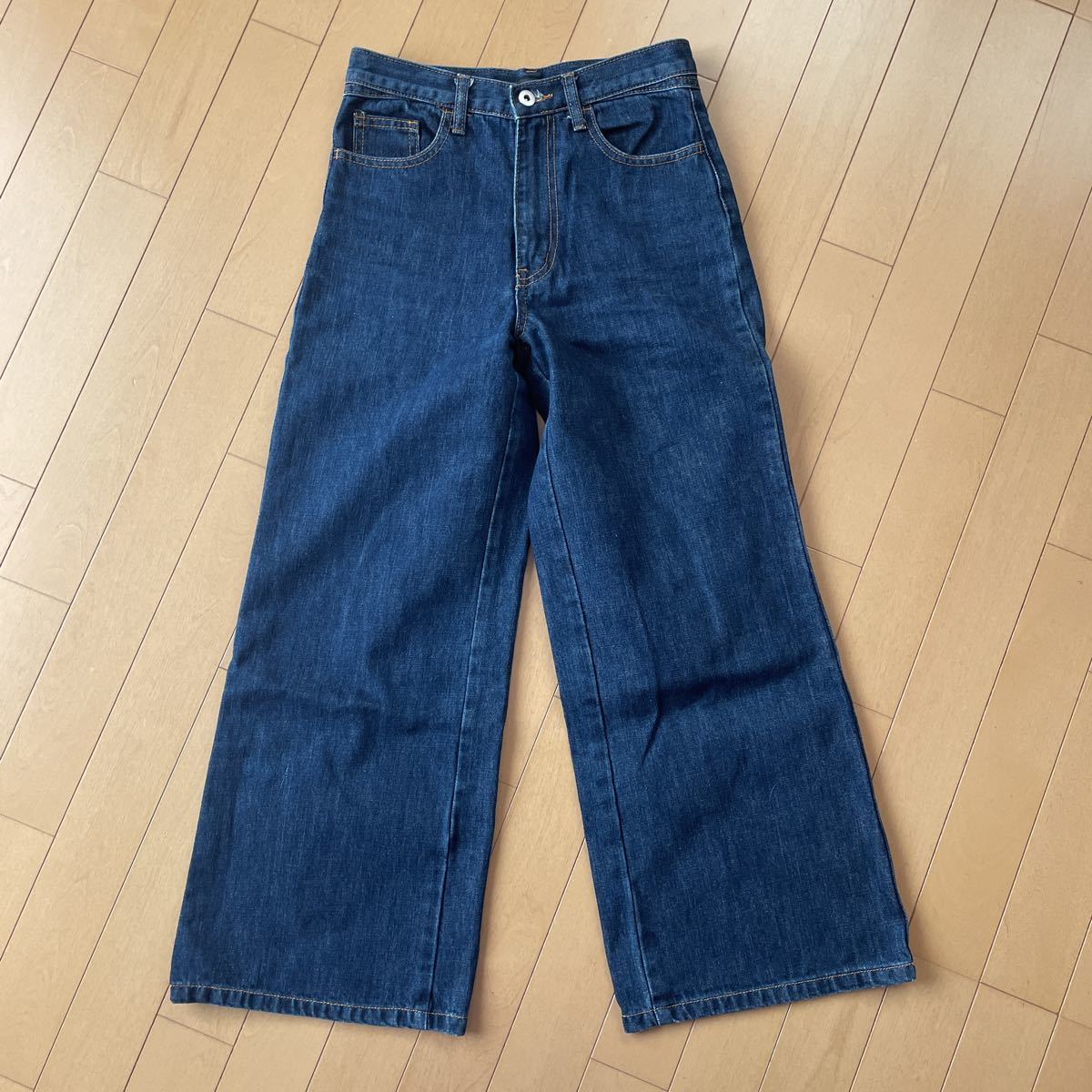 SPIRALGIRL デニムワイドパンツ(スパイラルガール)｜売買されたオークション情報、yahooの商品情報をアーカイブ公開 - オークファン（aucfan.com）