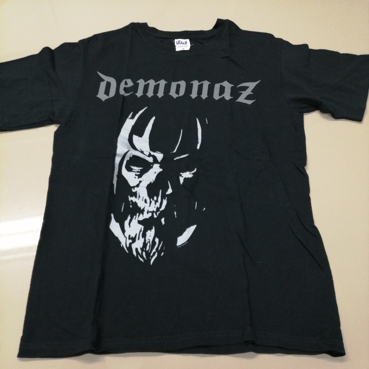 C04 バンドTシャツ デモナズ march of the north DEMONAZ ノルウェーブラックメタル イモータル harald ...