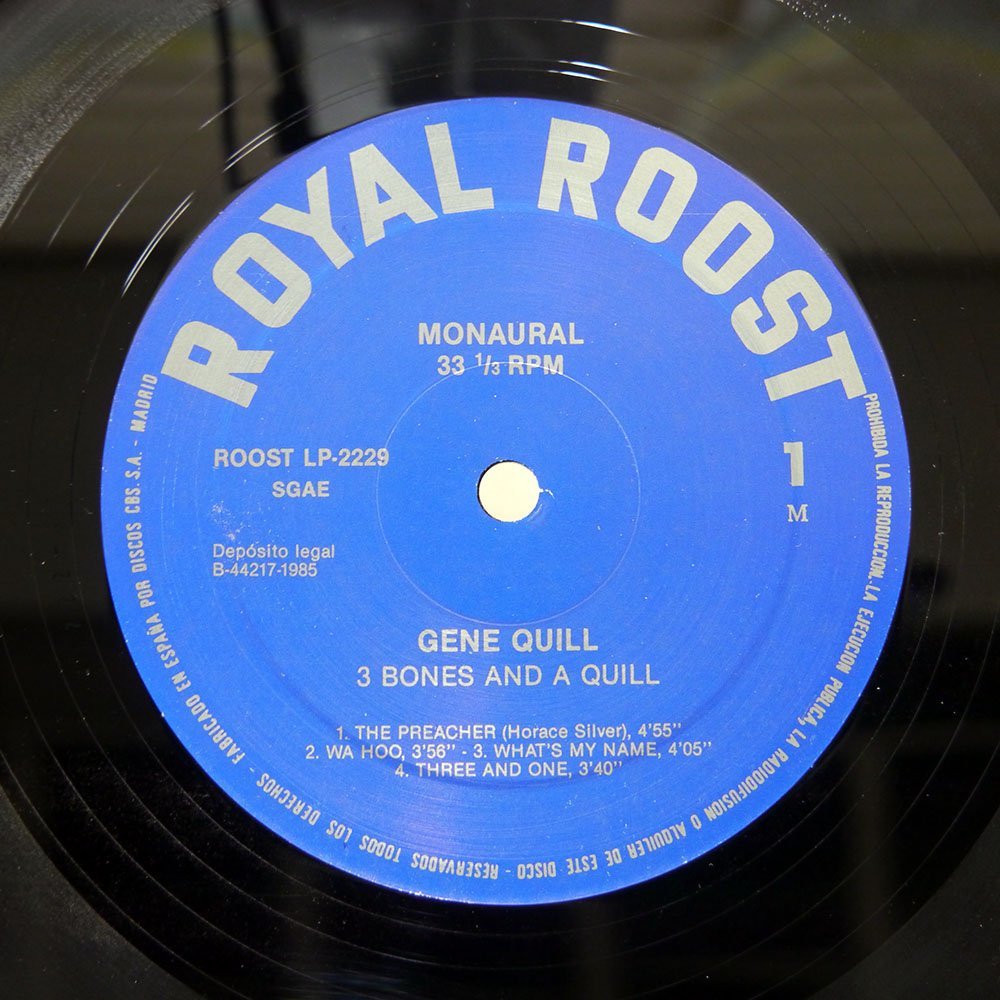 GENE QUILL/3 BONES AND A QUILL/ROOST LP2229(ジャズ一般)｜売買されたオークション情報、yahooの ...
