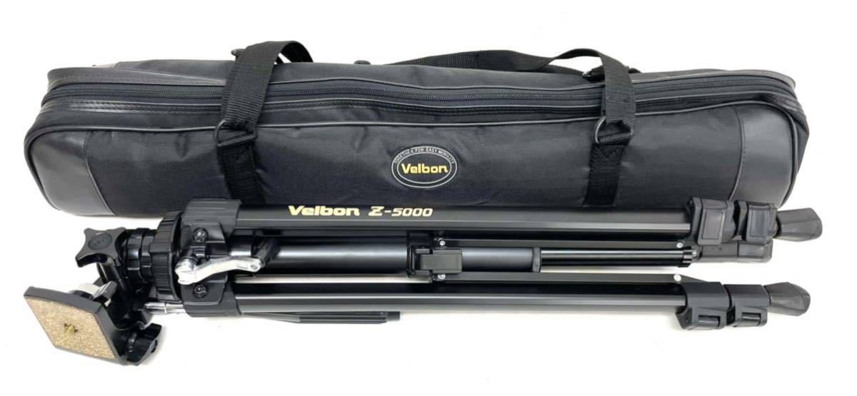 極上品 ベルボン製 Velbon Z-5000 Tripod PH150 Head Velbon Z-5000 Case カメラ三脚 #542 ...