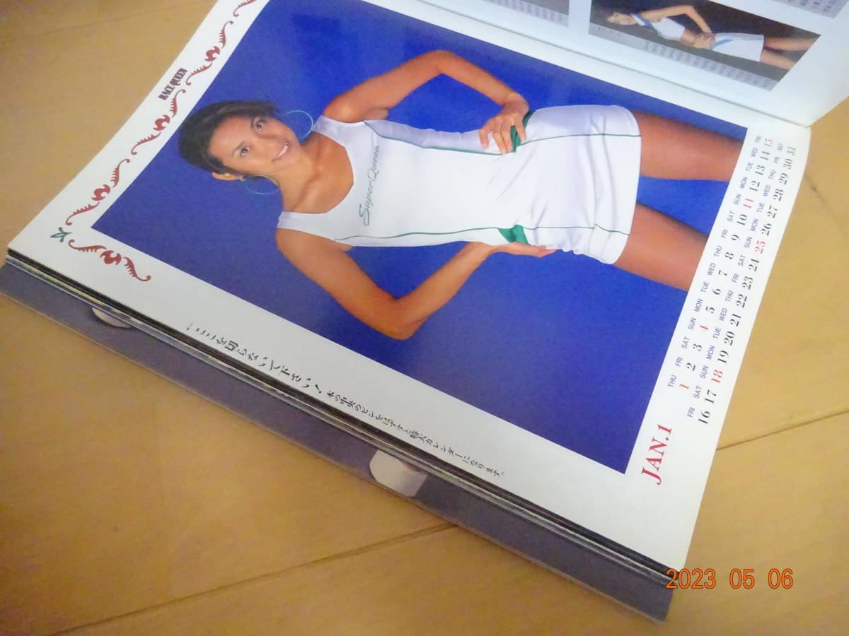 レースクイーン カレンダー 1998 RACE QUEEN CALENDAR 98 特大サイズ 297×910 森塚有希/高島優子/篠崎ゆき ...
