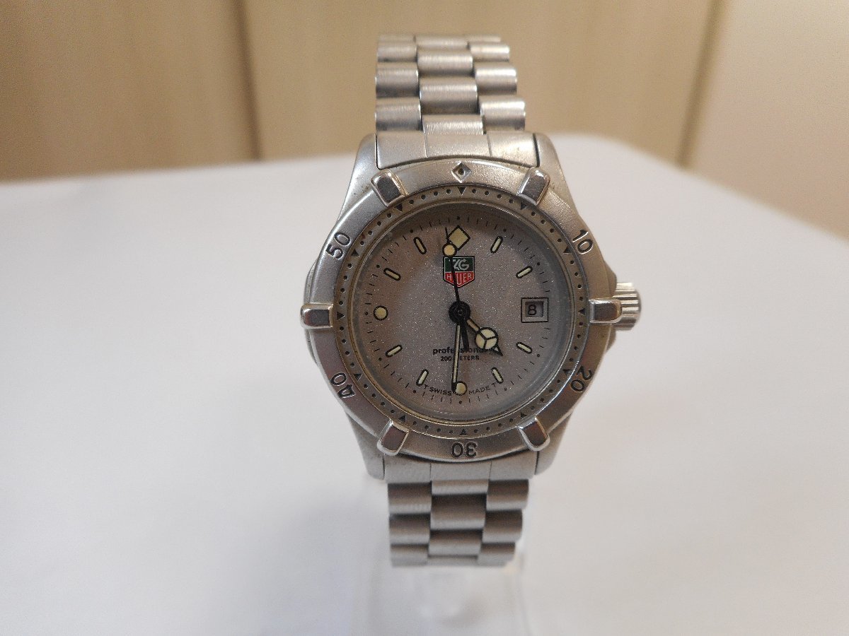 タグホイヤー プロフェッショナル200M シルバー文字盤 962.208-2 QZ レディース腕時計(その他)｜売買されたオークション情報、yahooの商品情報をアーカイブ公開 ...