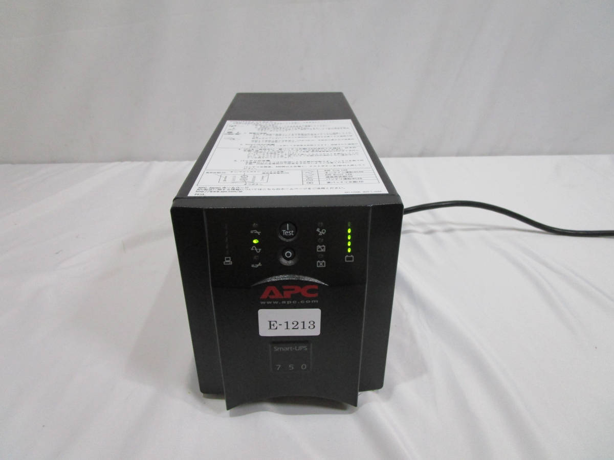 APC Smart-UPS 750 通電/バッテリー稼働確認済 管理番号E-1213(UPS、無停電電源装置)｜売買されたオークション情報 ...