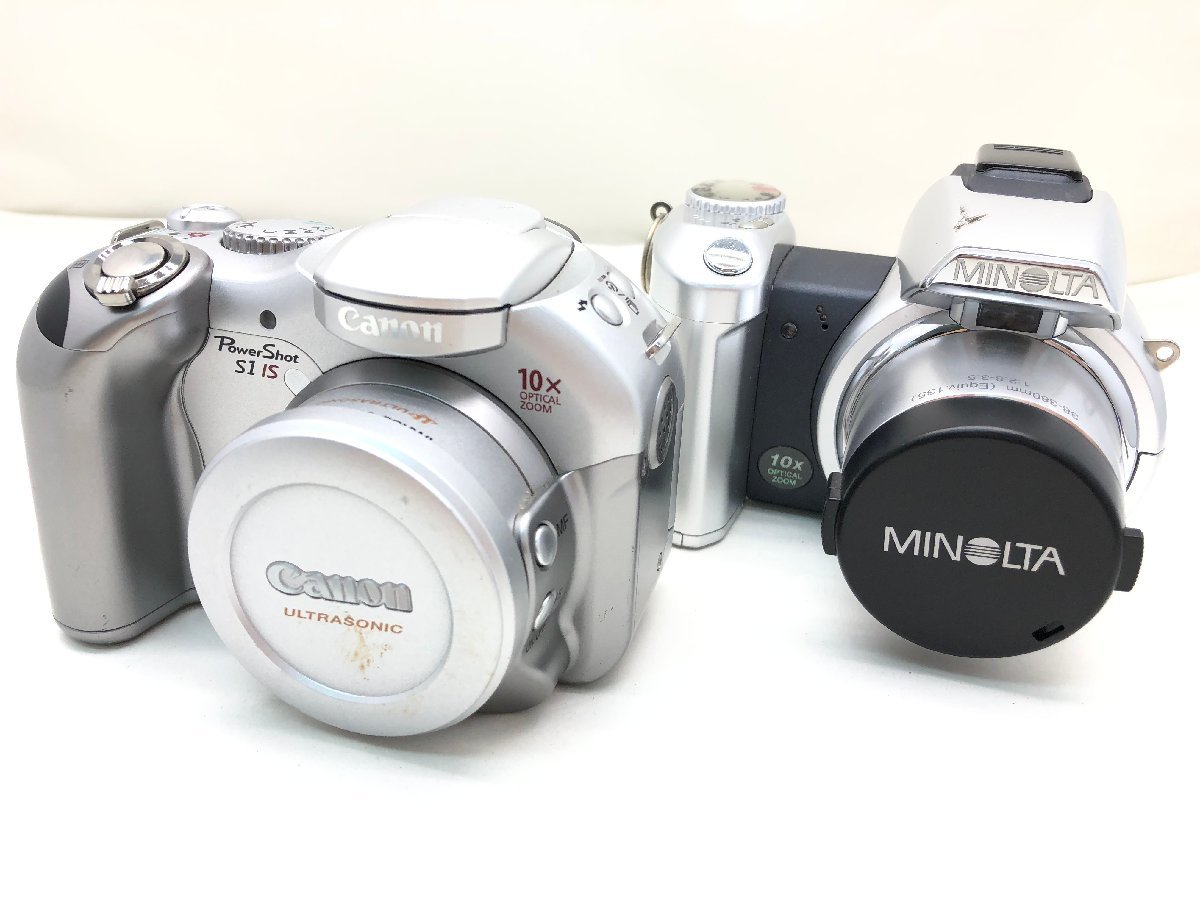 Canon Power Shot S1 IS/MINOLTA DiMAGE Z1 デジタルカメラ 2点 まとめ ジャンク UW050399 ...