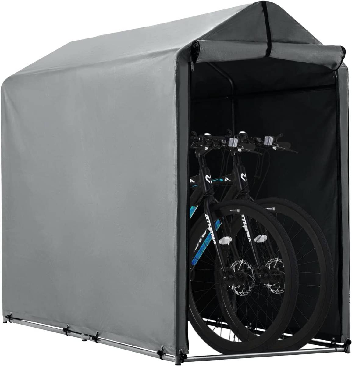 Alebert サイクルハウス 自転車テント 幅95㎝ 最大3台収納 バイクガレージ サイクルポート 自転車置き場屋外 自転車収納 自転車屋根(パイプ車庫、ガレージテント)｜売買された ...