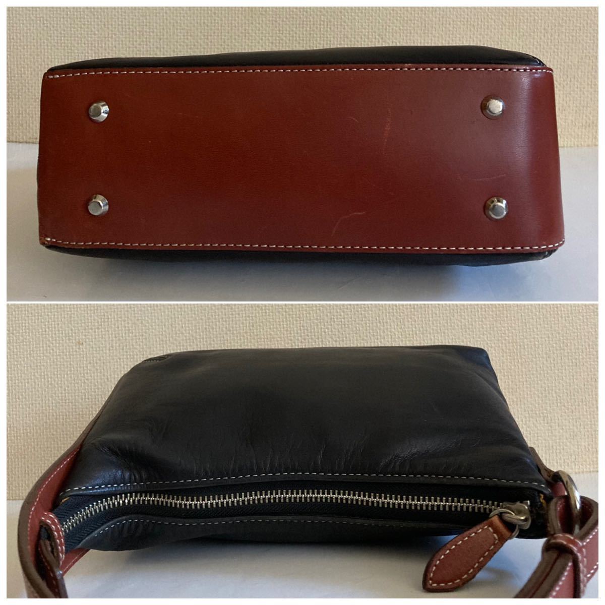 SOMES SADDLE ソメスサドル / レザー 本革 ハンドバッグ(皮革製)｜売買されたオークション情報、yahooの商品情報をアーカイブ公開 - オークファン（aucfan.com）