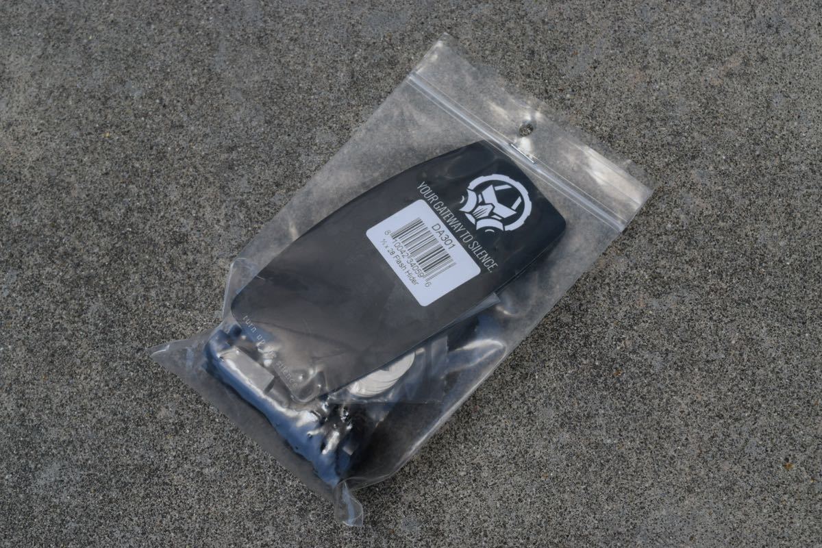 実物 . DEAD AIR ARMAMENT Flash hider DA301 1/2 x 28 5.56mm Daniel defense ...