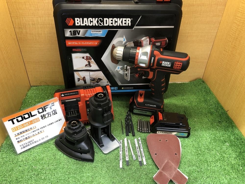 014〇おすすめ商品〇BLACK&DECKER マルチエヴォ EVO183(その他)｜売買されたオークション情報、yahooの商品情報をアーカイブ公開 - オークファン（aucfan.com）