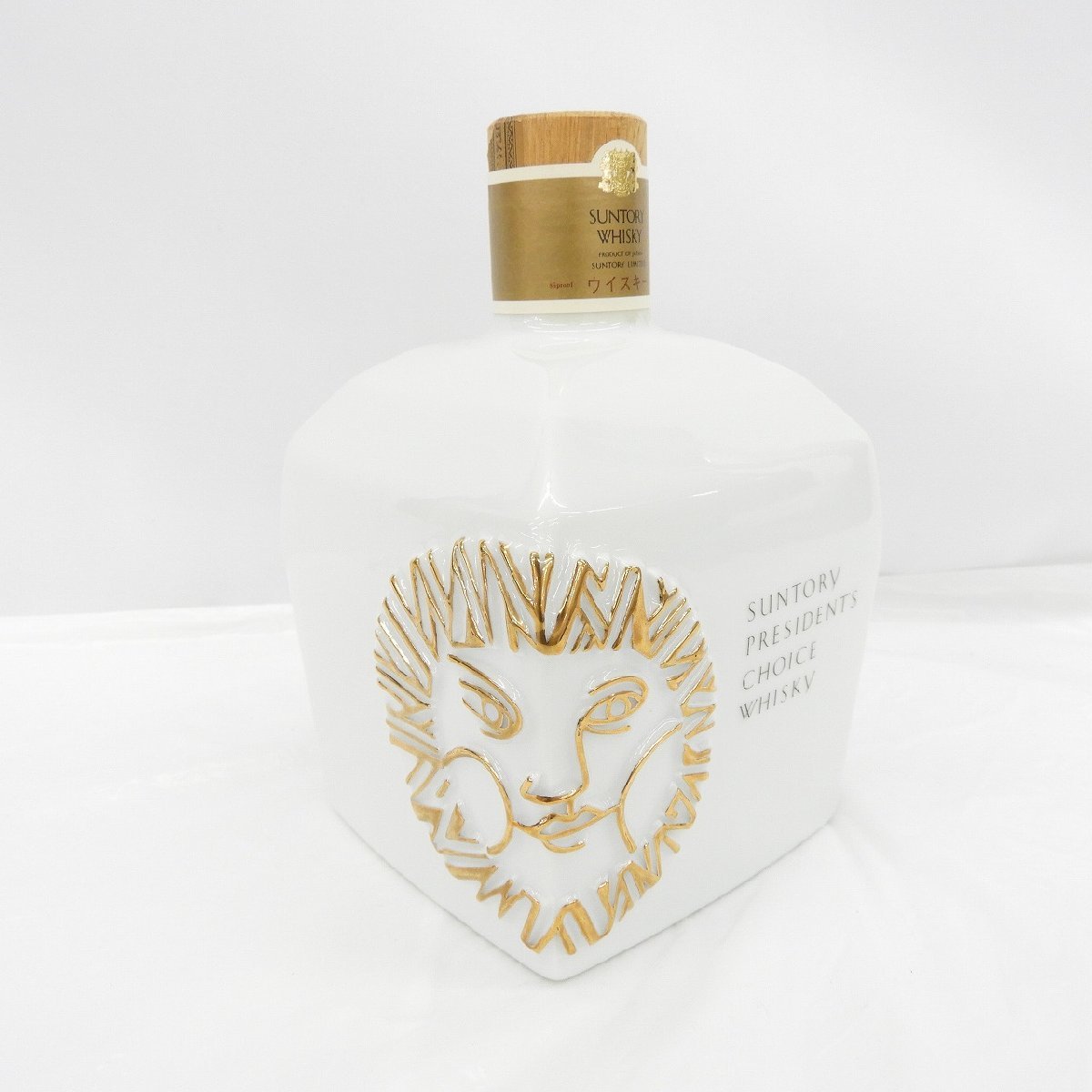 未開栓 サントリー 創業90周年記念ボトル プレジデントチョイス 夢大きく 佐治敬三 陶器 ウイスキー 720ml 43％ 1193g 11297733 0610(日本)｜売買された ...