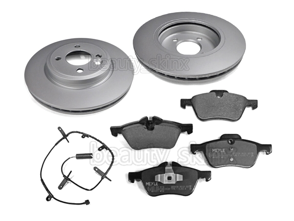 BMW MINI R50 R52 R53 フロント ブレーキローター + パッド + センサー 34111502891 34116770332 ...