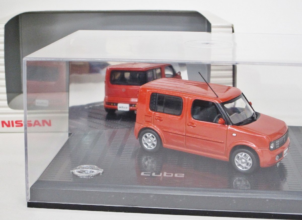 NISSAN MODEL CAR COLLECTION 1/43 CUBE キューブ ミニカー B byt052307(乗用車)｜売買された ...