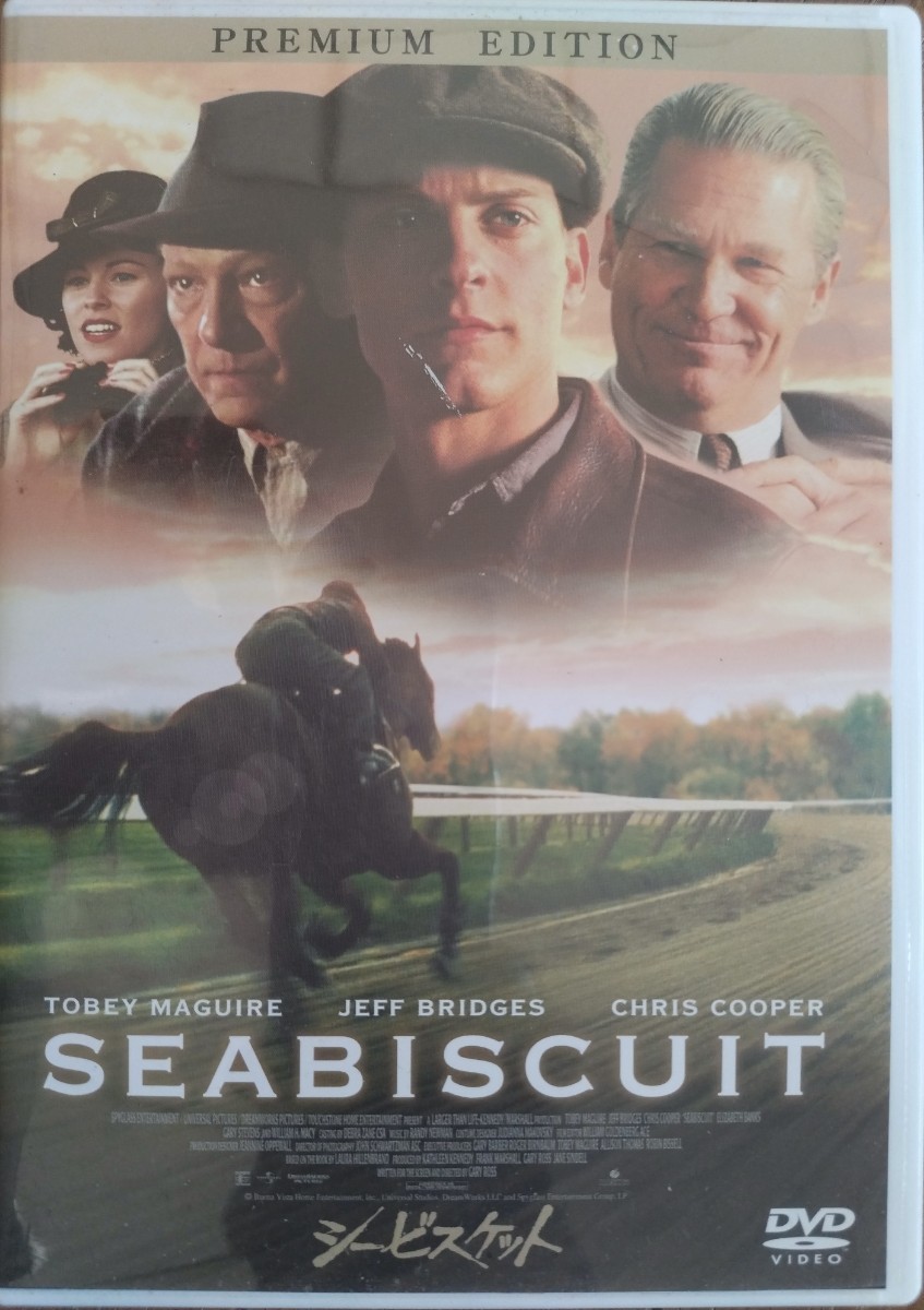 SEABISCUIT シービスケット プレミアムエディション DVD(ドキュメンタリー)｜売買されたオークション情報、yahooの商品情報をアーカイブ公開 - オークファン（aucfan.com）