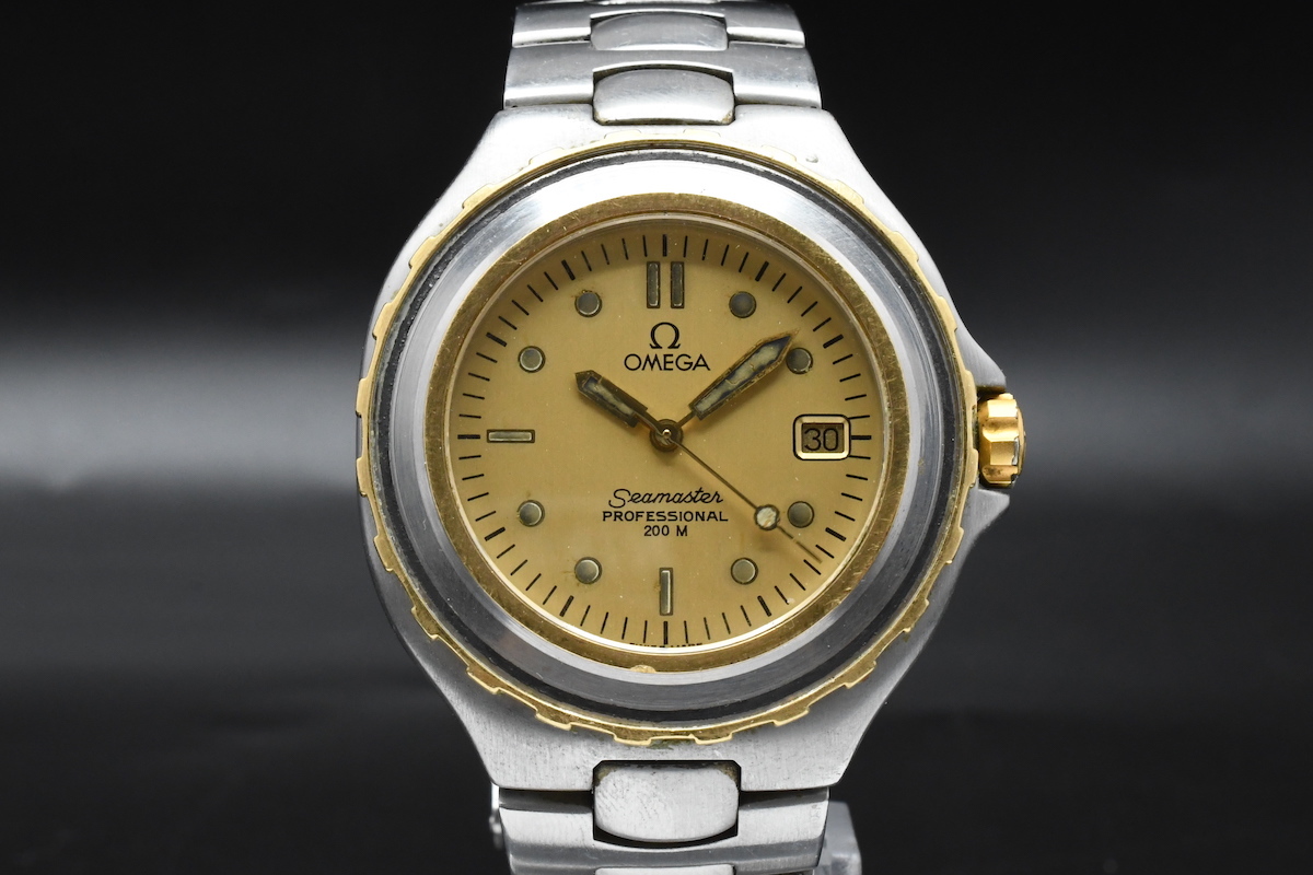 ジャンク OMEGA Seamaster PROFESSIONAL 200M Ref：396.1042 Cal：1438 オメガ シーマスター ベゼル欠品 クォーツ 12205(その他)｜売買 ...