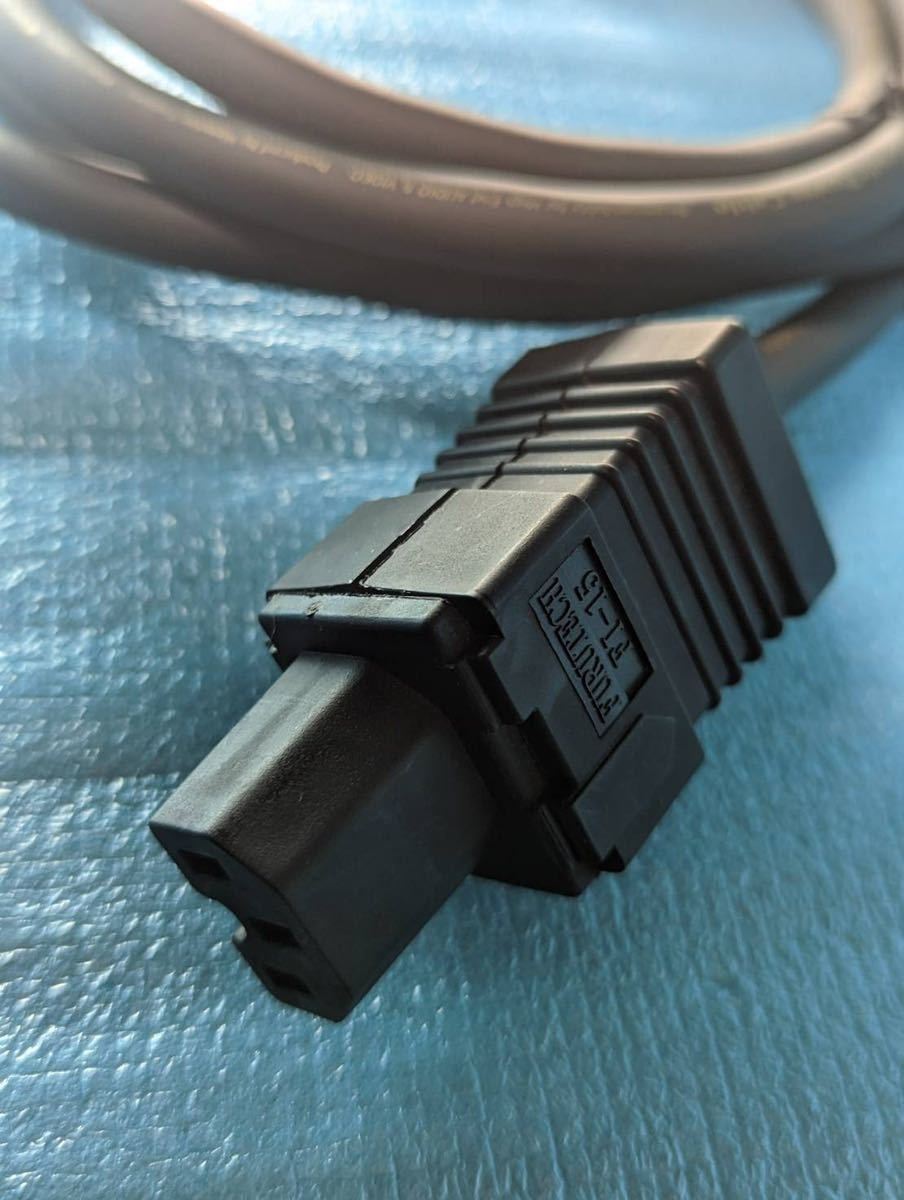 電源ケーブル3本 nanotec systems golden strada power cable 約1.7m music STRADA ...