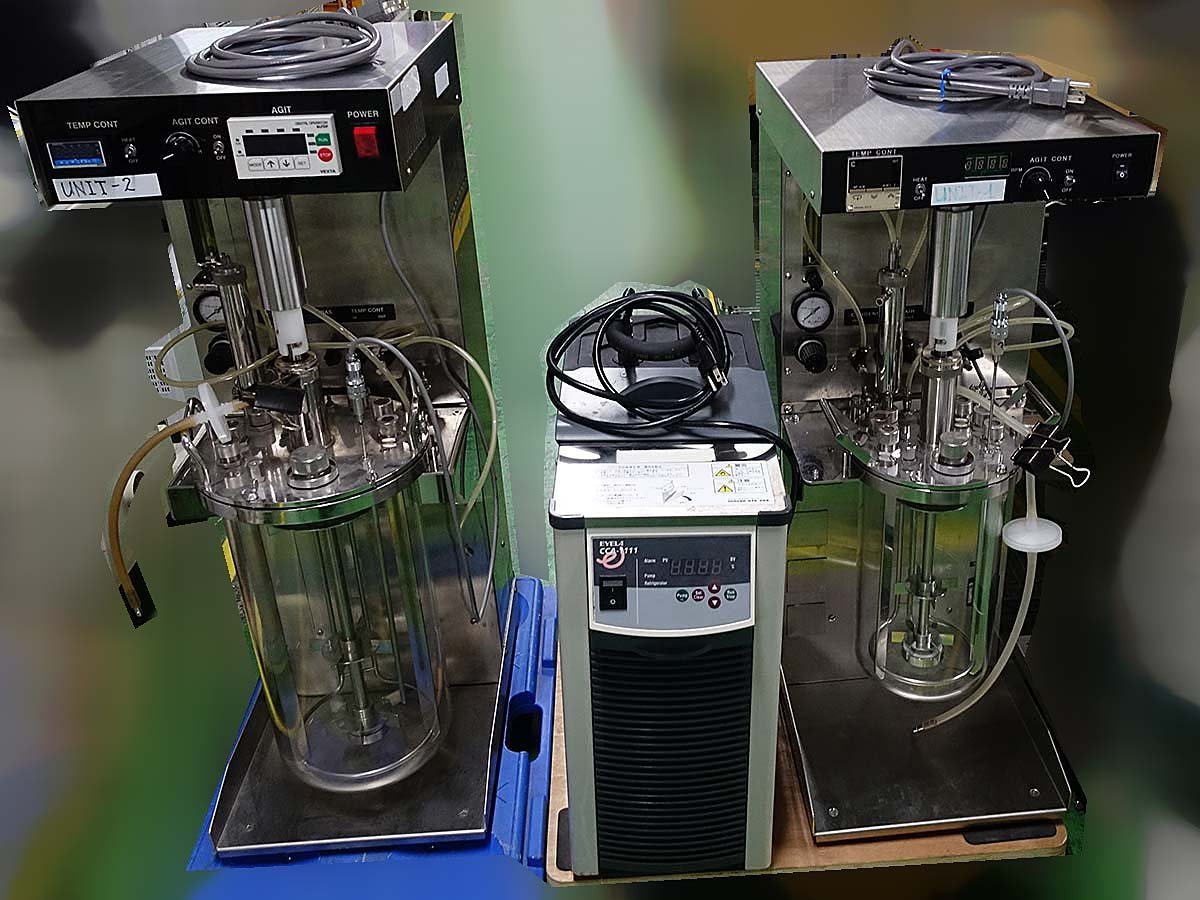 日通アローBOX 通電確認 Able-biott 5L 10L培養装置 BMS-10 NCS 冷却水循環装置 CCA-1111 理化学 研究 ...