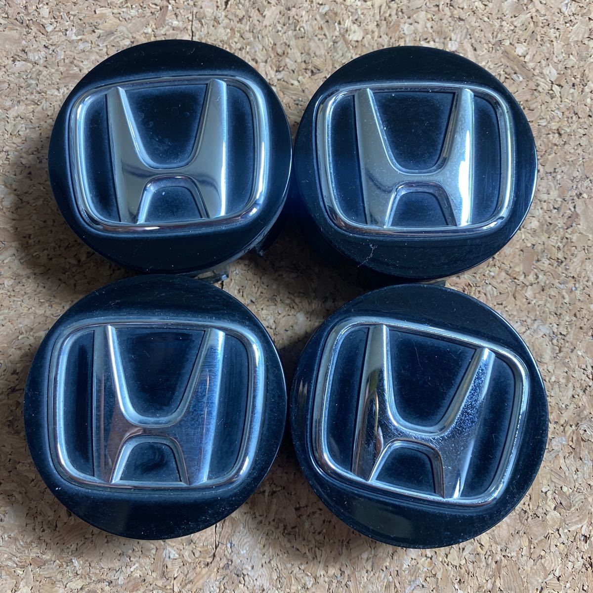 G024 ホンダ HONDA 純正ホイール センターキャップ 58mm 4個セット 黒 ブラック 44732-T4Q-J00(純正品)｜売買さ ...