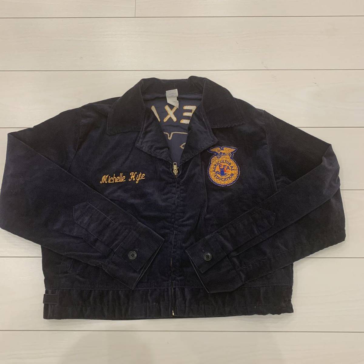 80s 90s FFA ファーマーズジャケット コーデュロイ ビンテージ H070 ショート丈 LOT103 TEXAS テキサス 古着 ...
