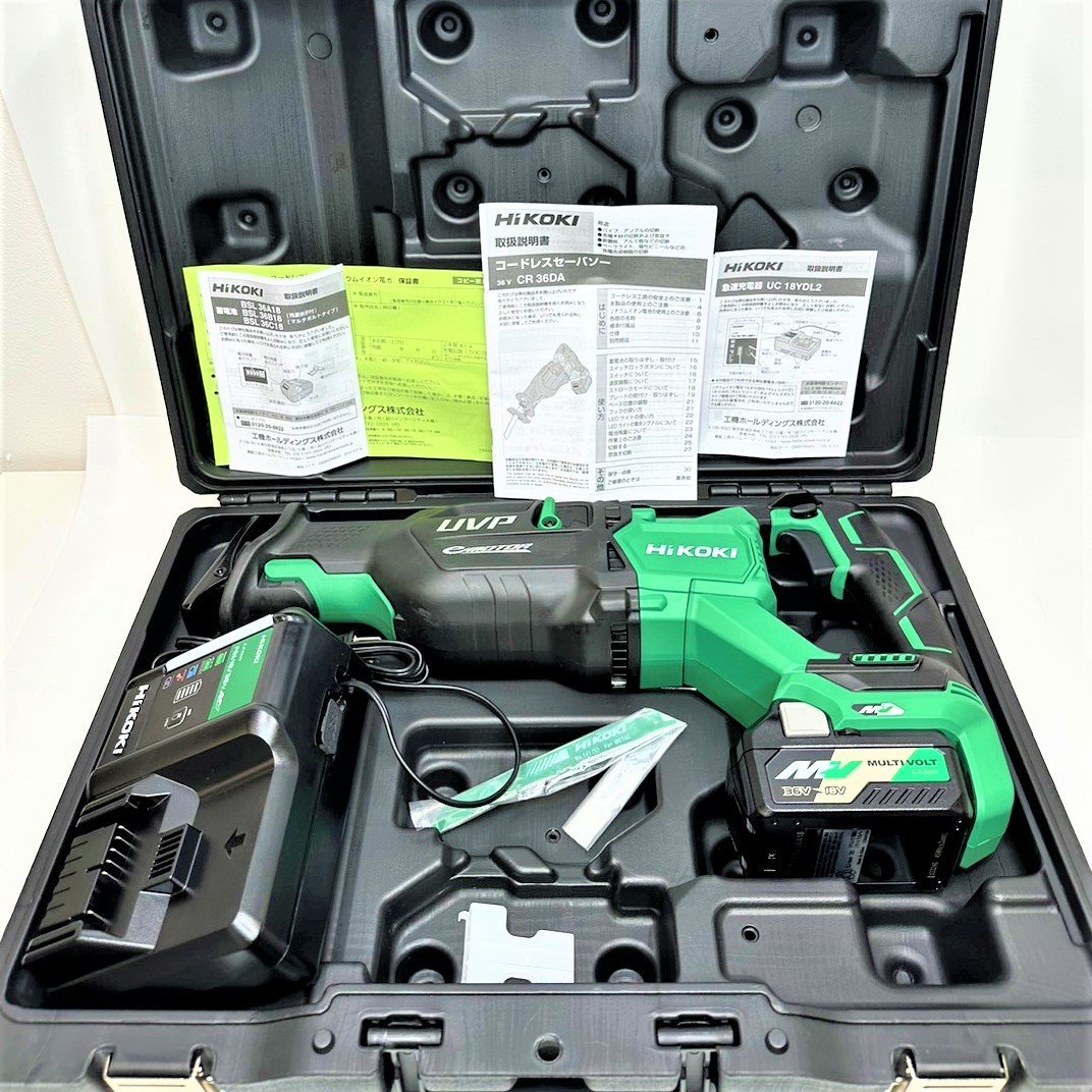 9304-802 HiKOKI CR36DA 130㎜コードレスセーバソー 36V 品 ハイコーキ 切断機(切断機)｜売買されたオークション ...