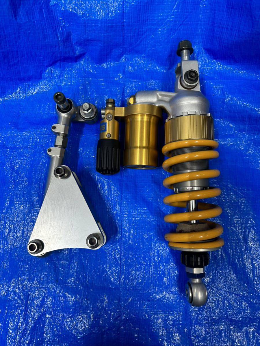 ヤマハ YZF-R1に装着してあったOHLINS製リアサスペンション 01093-29/90 L064 114935 リンク付き 即取り付け ...