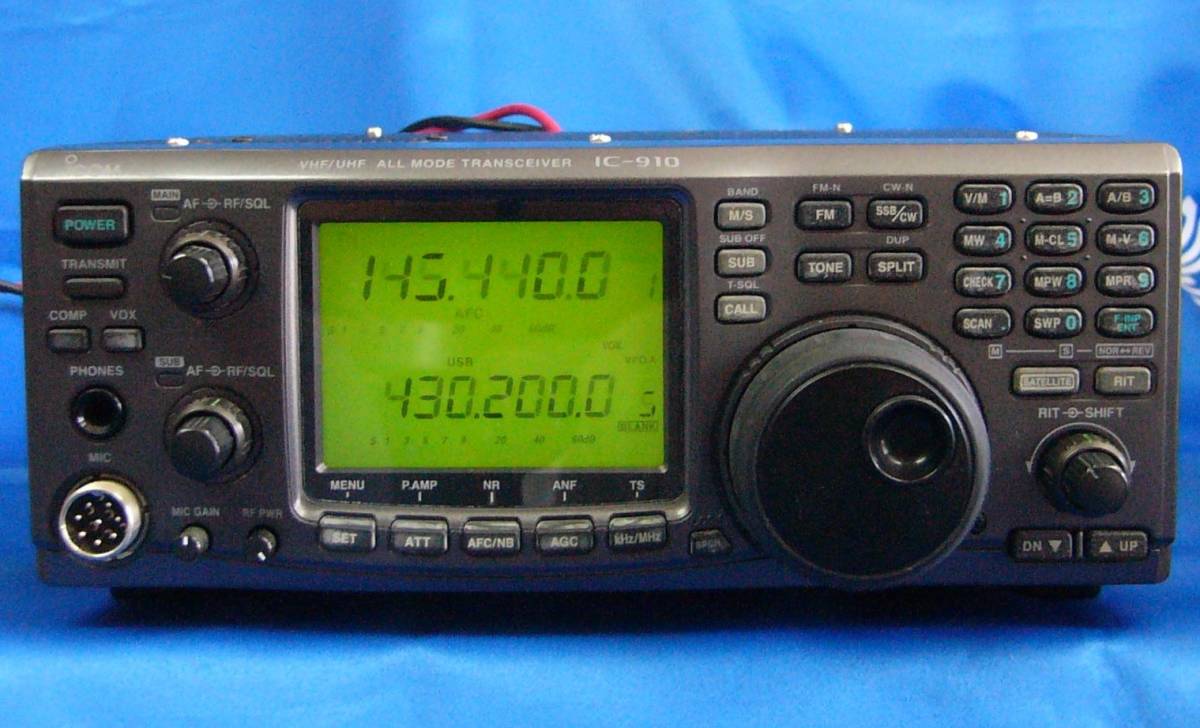 ICOM IC-910 144MHz/430MHz 20W オールモード ジャンク扱い(固定)｜売買されたオークション情報、yahooの商品 ...