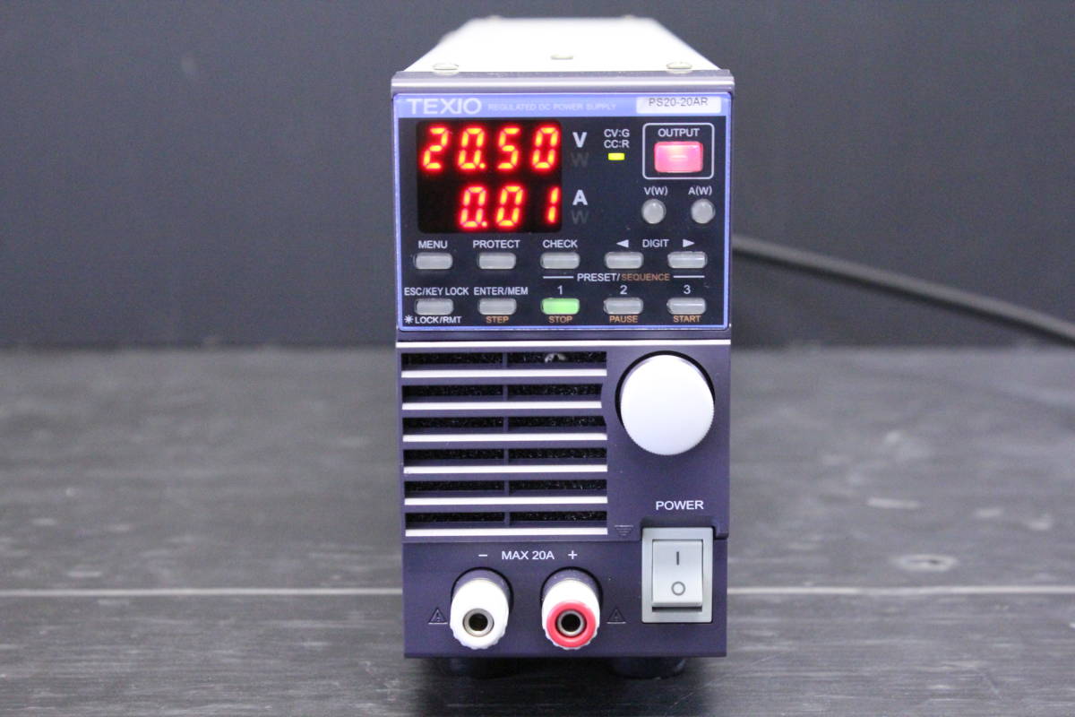 TEXIO PS20-20AR 定格出力保証 直流安定化電源 KENWOOD(その他)｜売買されたオークション情報、yahooの商品情報を ...