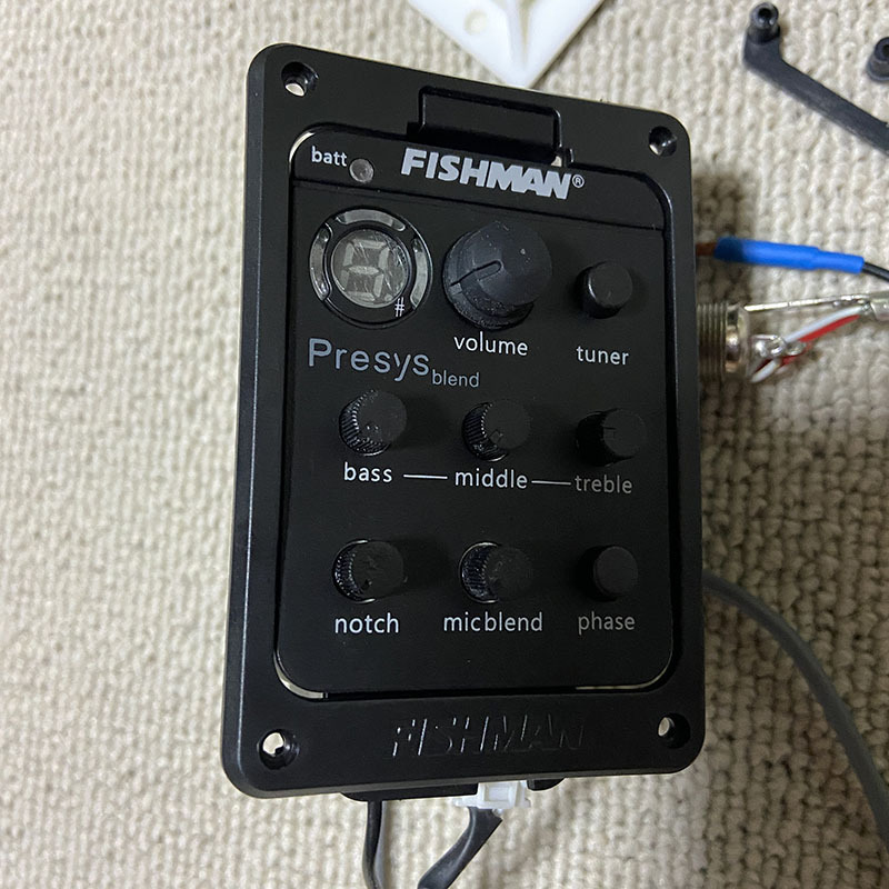 /取り付け解説有 Fishman Presys Blend フィッシュマン アコースティック プリアンプ ピックアップ マイク 並行輸入品 ...