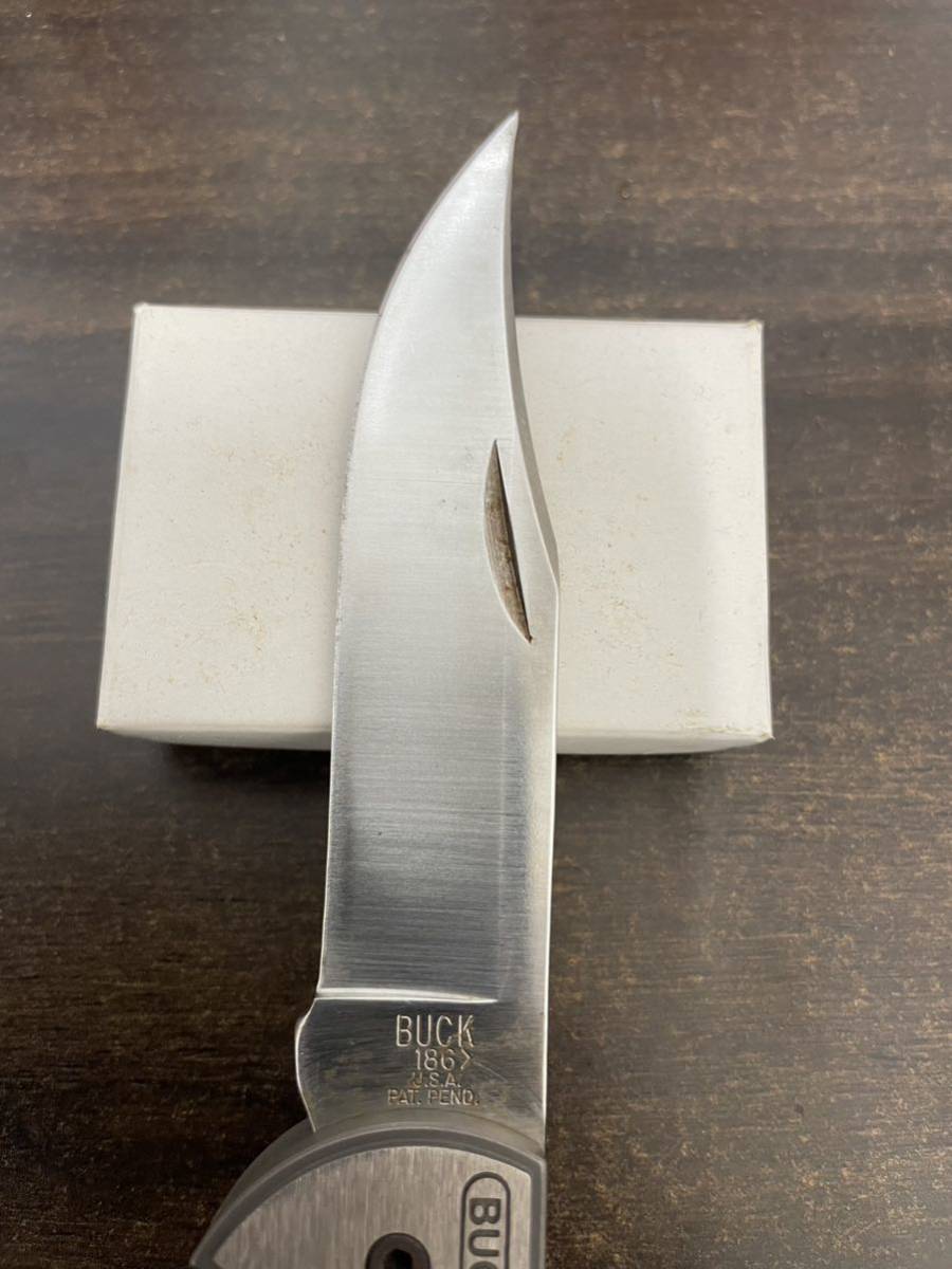 BUCK KNIVES バック ナイフ 186 TITANIUM フォールディングナイフ(ハンティングナイフ、狩猟刀)｜売買されたオークション ...