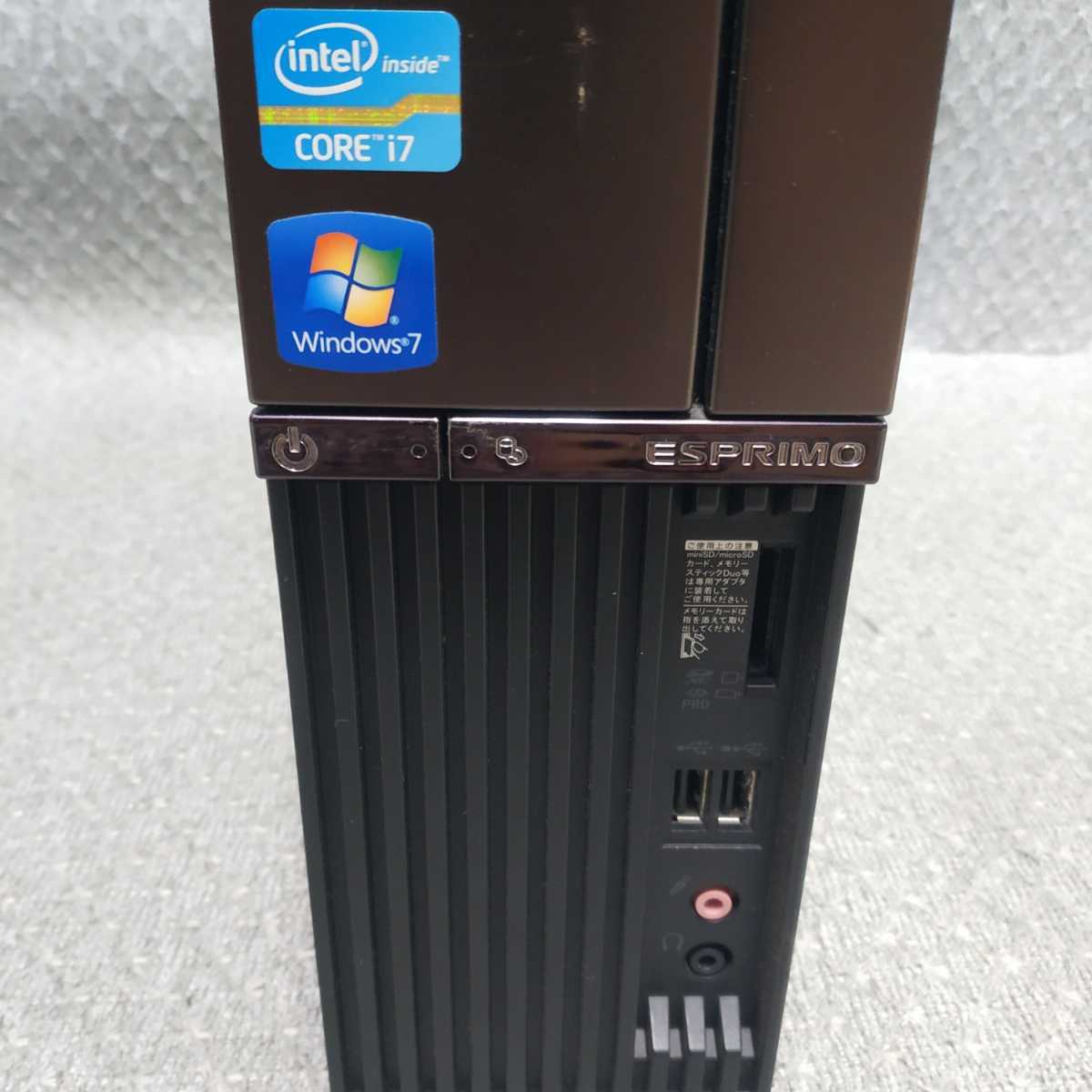 Windows XP 7 8 10 11OS選択可 FUJITSU 富士通 ESPRIMO DH77/G Core i7-2600/メモリ ...