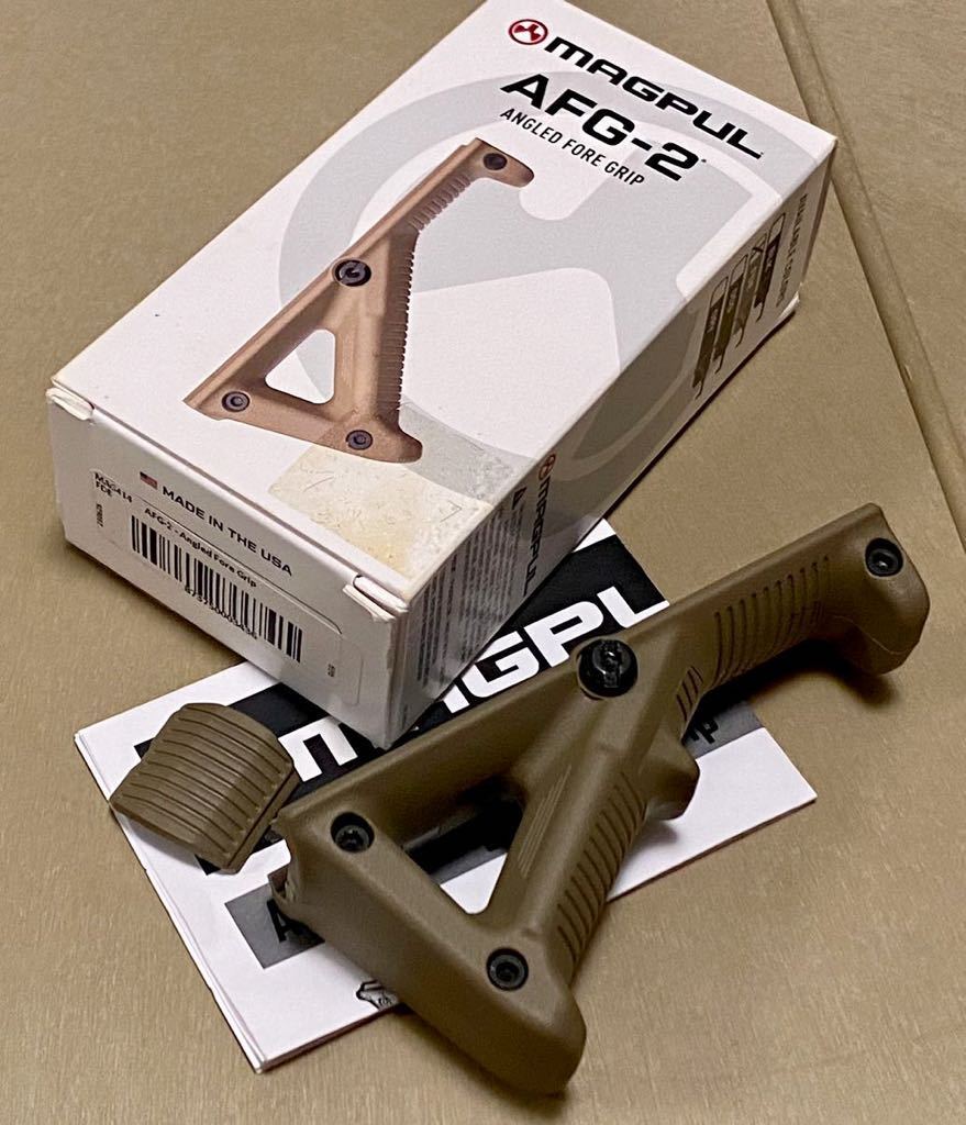 Magpul実物AFG-2 FDEトレポンPTWフォアグリップVFC GHK MWS M4 M4A1 CQBR Mk18 URG-I ...