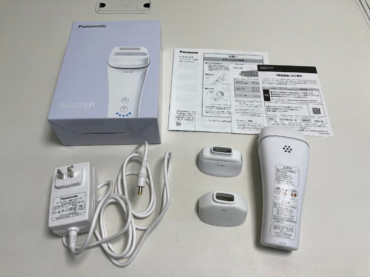 03-1435 Panasonic ES-WH7A-W 動作チェック済み 3752(脱毛、除毛)｜売買されたオークション情報、yahooの商品情報をアーカイブ公開 - オークファン ...