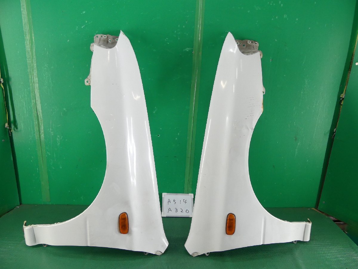 インプレッサ GC8 RA E型 純正 フェンダー 左右セット 白 230 サイドマーカー 中期 34292 A514 A320(フロント ...