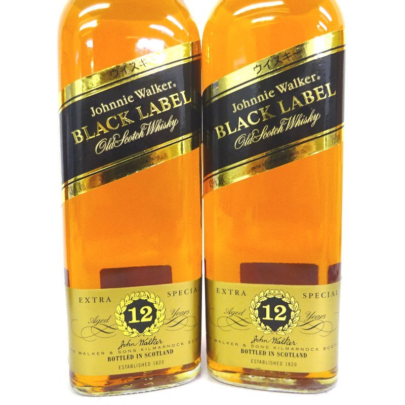 ウイスキー ジョニーウォーカー ブラックラベル 12年 黒キャップ 3本セット 750ml(スコッチ)｜売買されたオークション情報、yahooの商品情報をアーカイブ公開 - オークファン ...