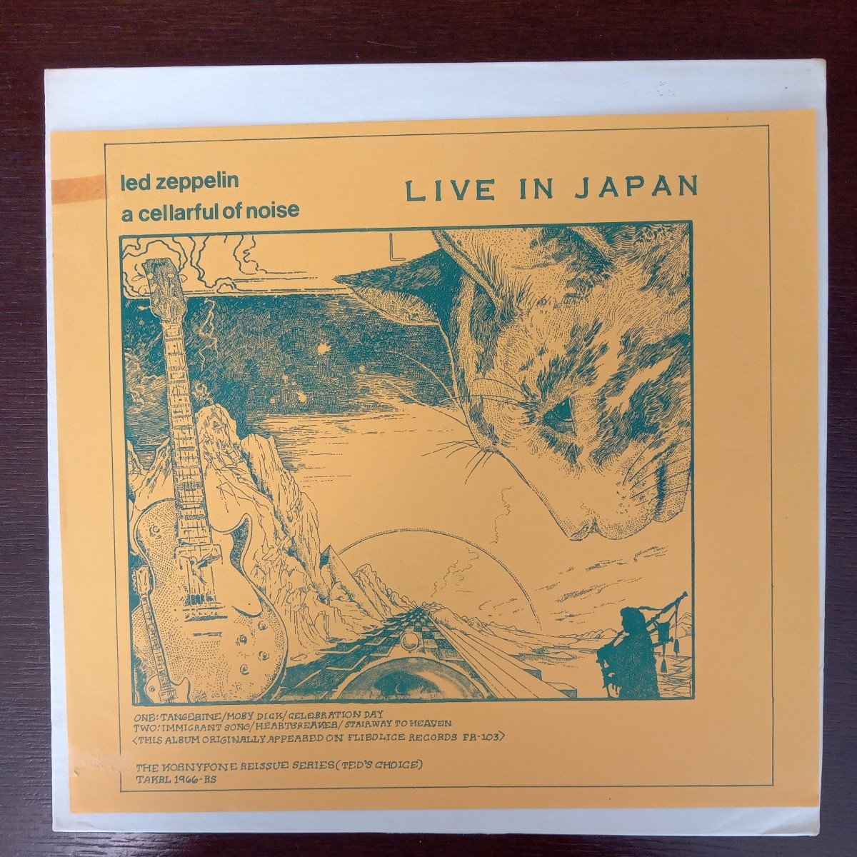 led zeppelina cellarful of noise live in japan 日本公演 ライブ レッド ツェッペリン ...