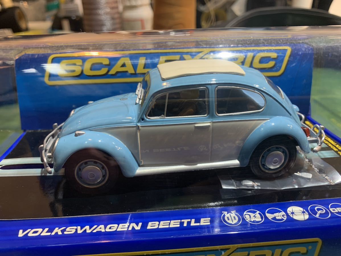 SCALEXTRIC slot car 1/32 volkswagen beetle スケレ スケーレックストリック スロットカー vw ...