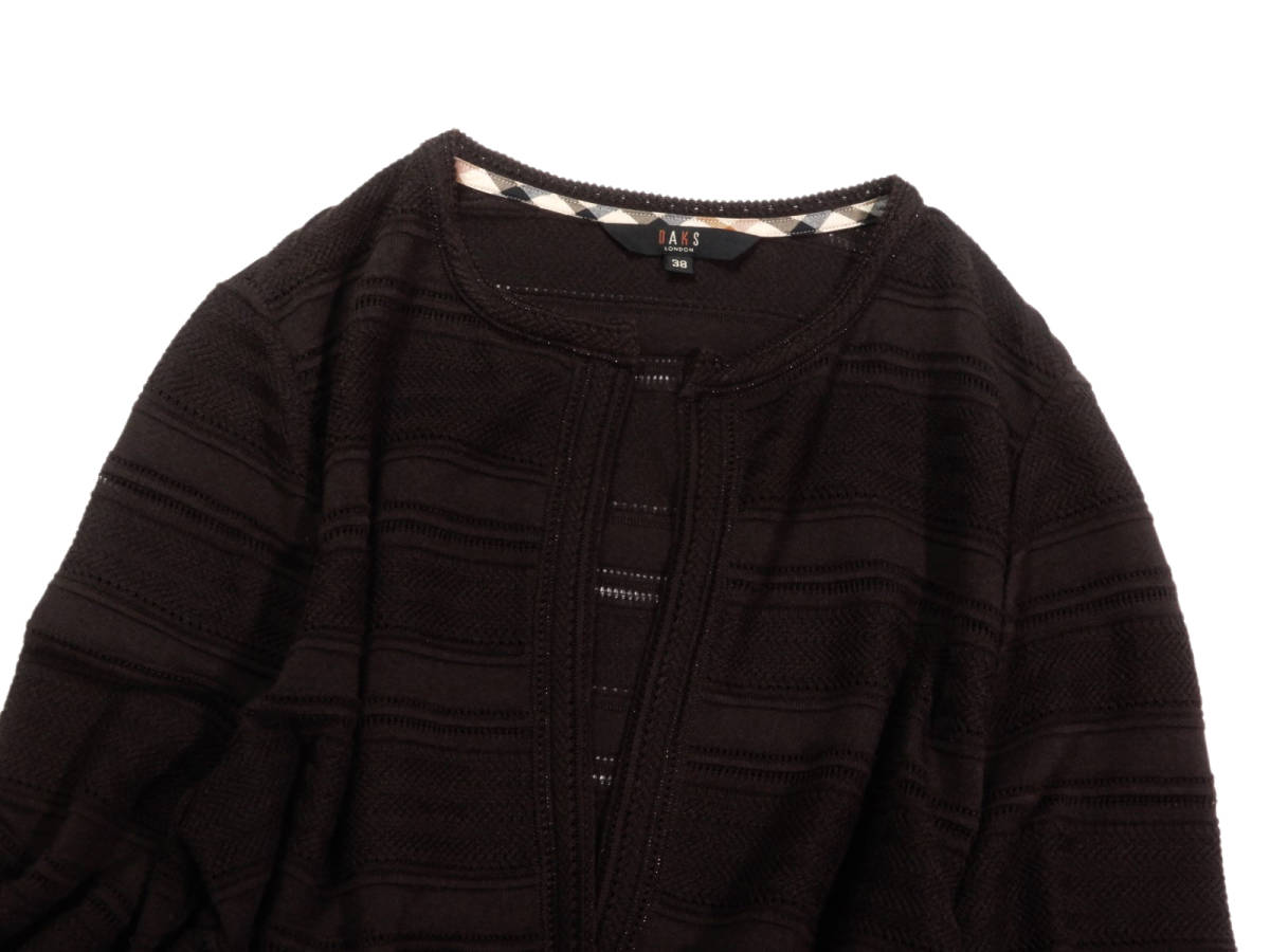 DAKS ダックス 上質 カーディガン 38(トップス)｜売買されたオークション情報、yahooの商品情報をアーカイブ公開 - オークファン（aucfan.com）
