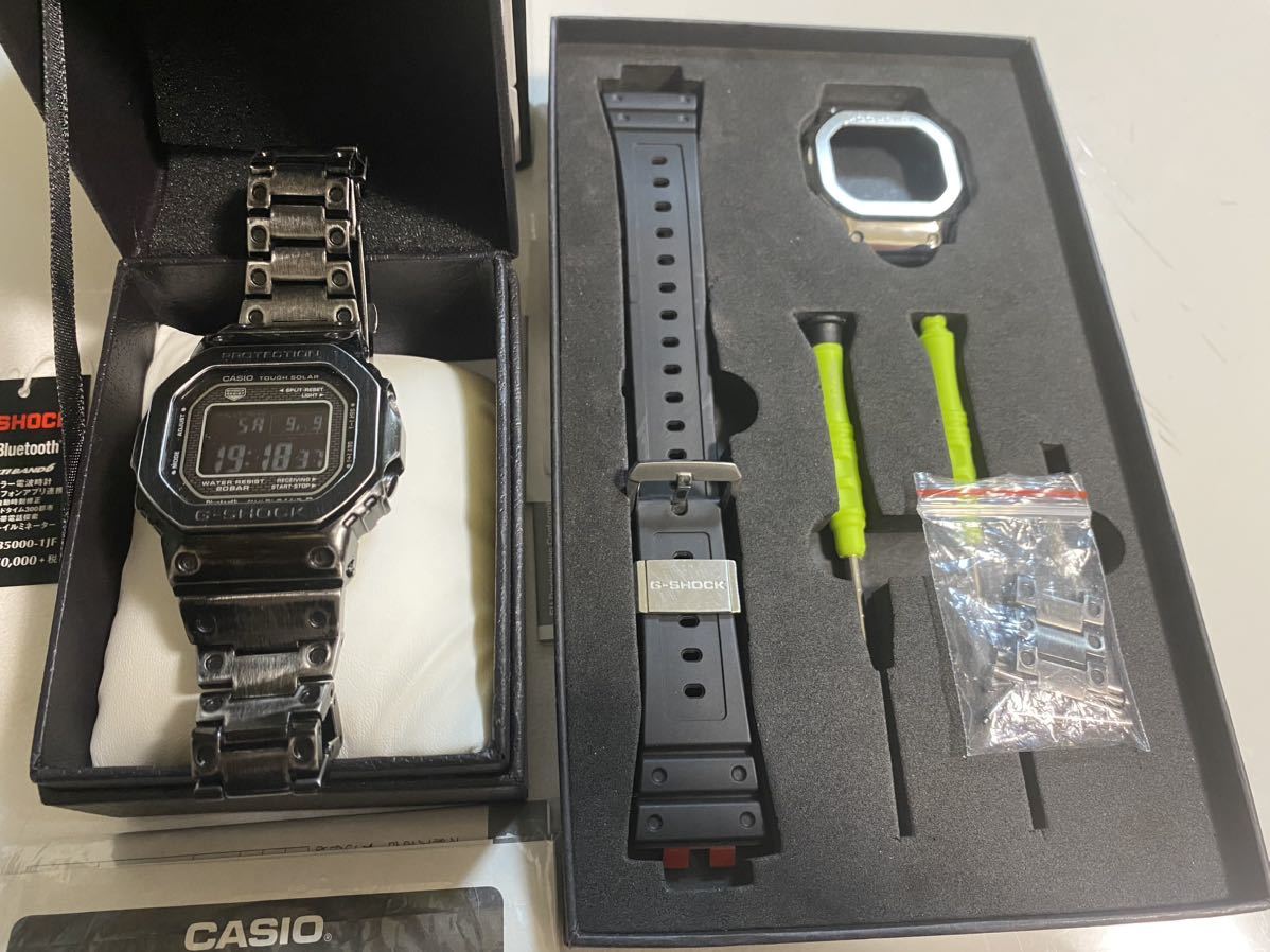 G-SHOCK ジーショック GMW-B5000-1JF ダメージ カスタム エイジド 5000V 仕様(その他)｜売買されたオークション情報 ...