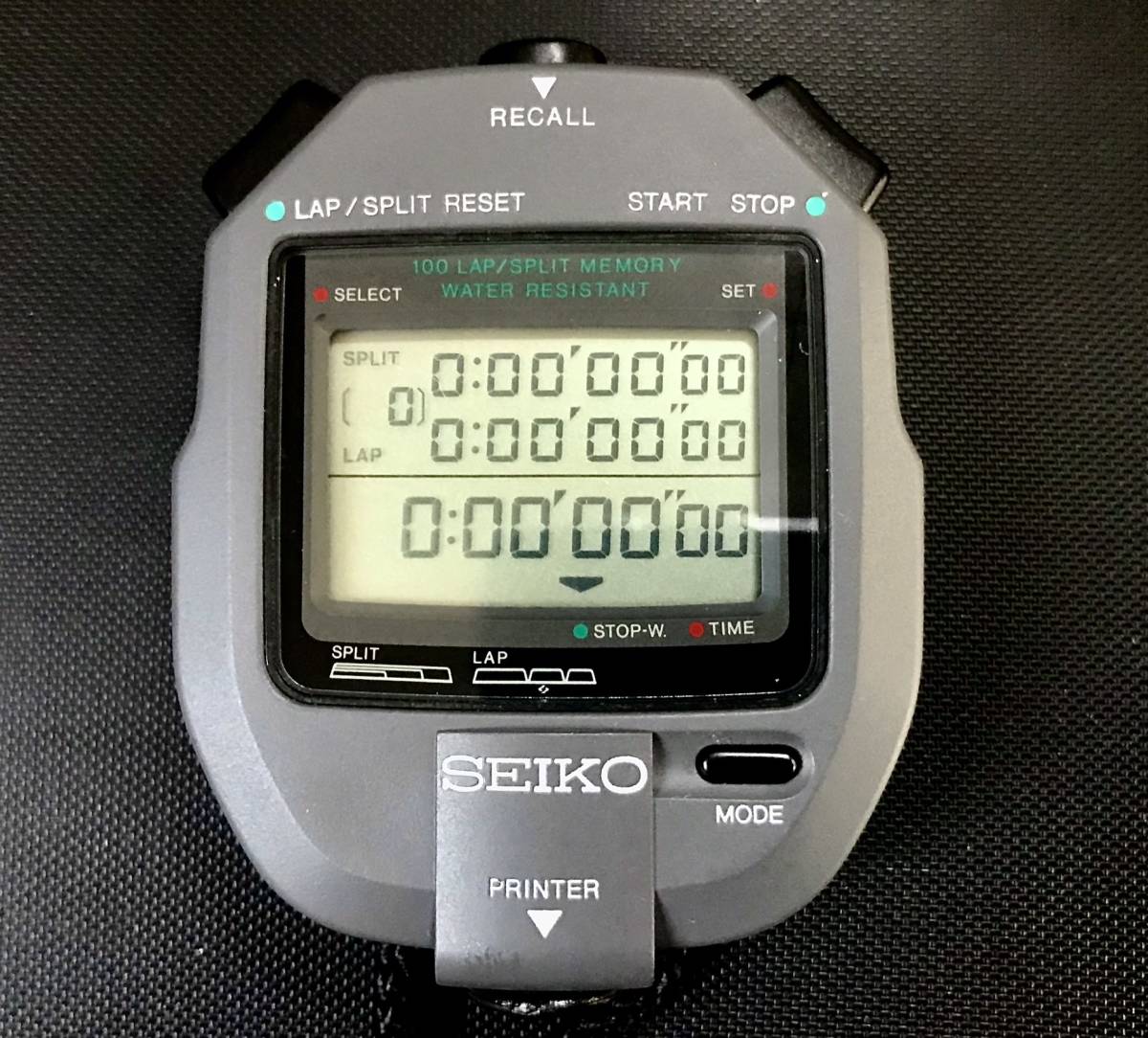 SEIKO STOPWATCH セイコーストップウオッチ S123-4000 撮影のみ 使用 動作確認 長期保管(セイコー)｜売買された ...