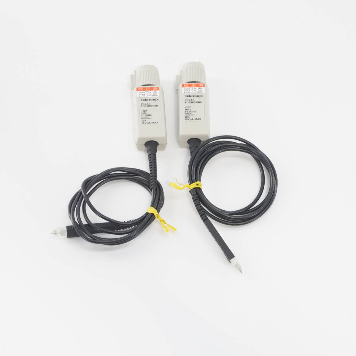 JB 現状販売 2本セット P6245 TSD500/600 Tektronix Active Probe 1.5GHz テクトロニクス ...