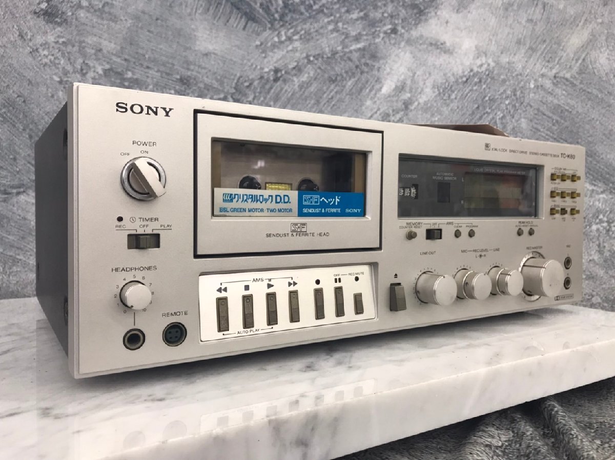 SONY TC-K80の値段と価格推移は？｜9件の売買データからSONY TC-K80の価値がわかる。販売や買取価格の参考にも。