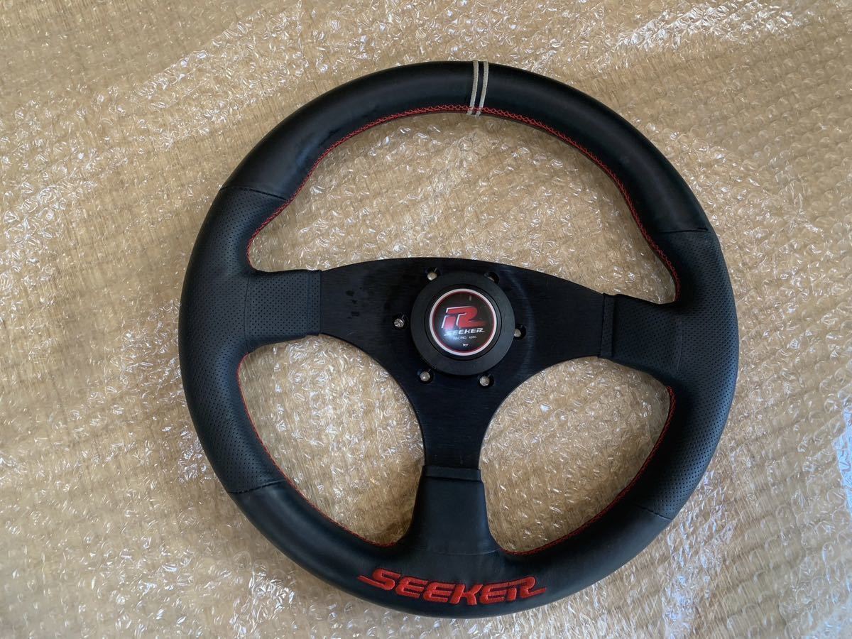 シーカー SEEKER ステアリング ステアリングホイールRACING spec. STEERING WHEEL 325mm(ステアリング ...