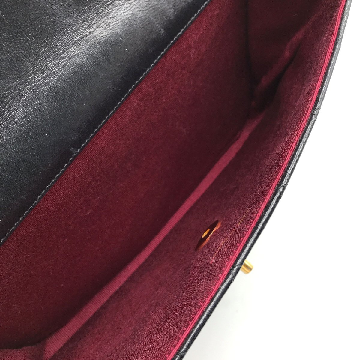 CHANEL シャネル ココマーク ターンロック Wフラップ チェーン ショルダー バッグ ブラック M11641(ショルダーバッグ)｜売買さ ...