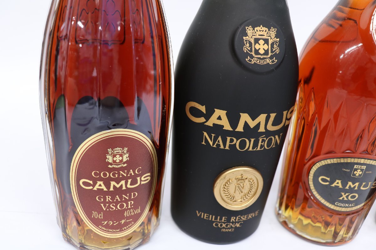 1円 おたからや K-A3766 カミュCAMUS グランドVSOP ナポレオンNAPOLEON XO 700ml ブランデー コニャックCOGNAC 4本セット(カミュ)｜売買された ...