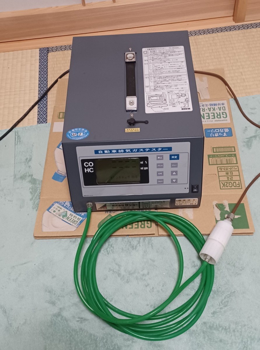 サンコー 排気ガステスター RI-803A 型 理研計器(その他)｜売買されたオークション情報、yahooの商品情報をアーカイブ公開 ...
