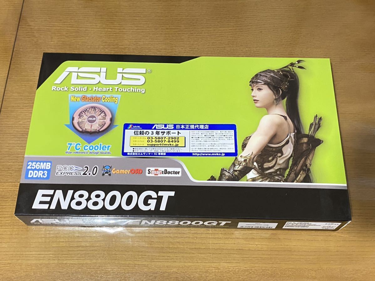品 ASUS EN8800GT NVIDIA GeForce 8800GT DDR3 256MB グラフィックボード ビデオカード PCI-E ...