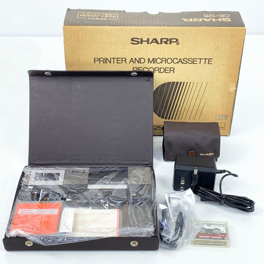 品 SHARP シャープ ポケットコンピューター CE-125 U10998(ポケットコンピュータ)｜売買されたオークション情報、yahooの商品情報をアーカイブ公開 - オークファン ...
