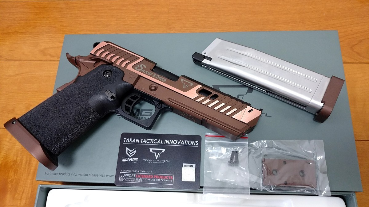 EMG TTI 2011 sand viper サンドバイパー ジョン ウィック ピットバイパーの兄弟機(ガスガン)｜売買されたオークション情報、yahooの商品情報をアーカイブ公開 ...