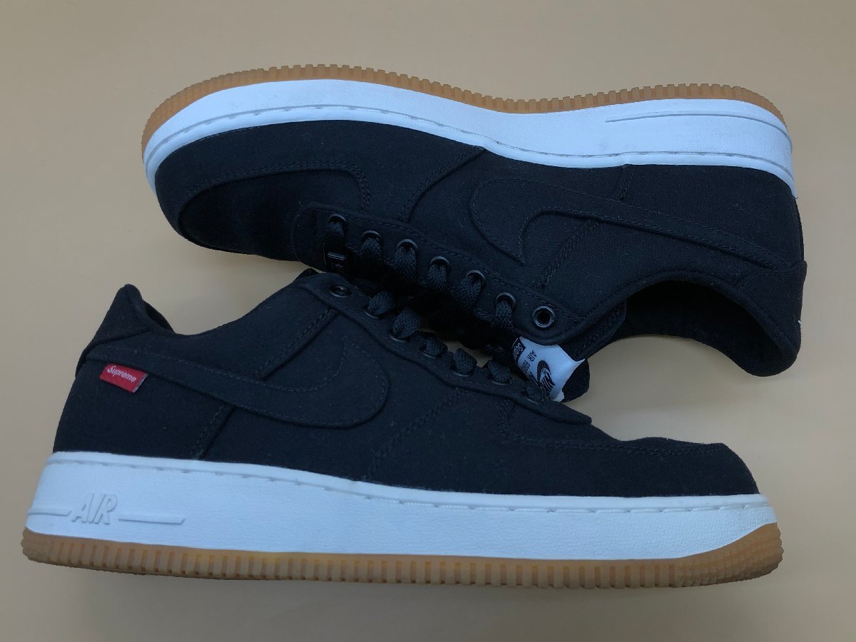 展示品 Supreme/シュプリーム × NIKE/ナイキ AIRFORCE1 LOW PREMIUM 08 NRG / 573488-090 / 26.5cm エアフォース1 75-1103 ...